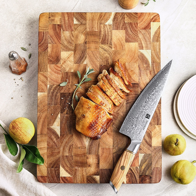 Acacia Wood Cutting Board Kitchen Wooden Chopping Blocks Kitchen Tools ...