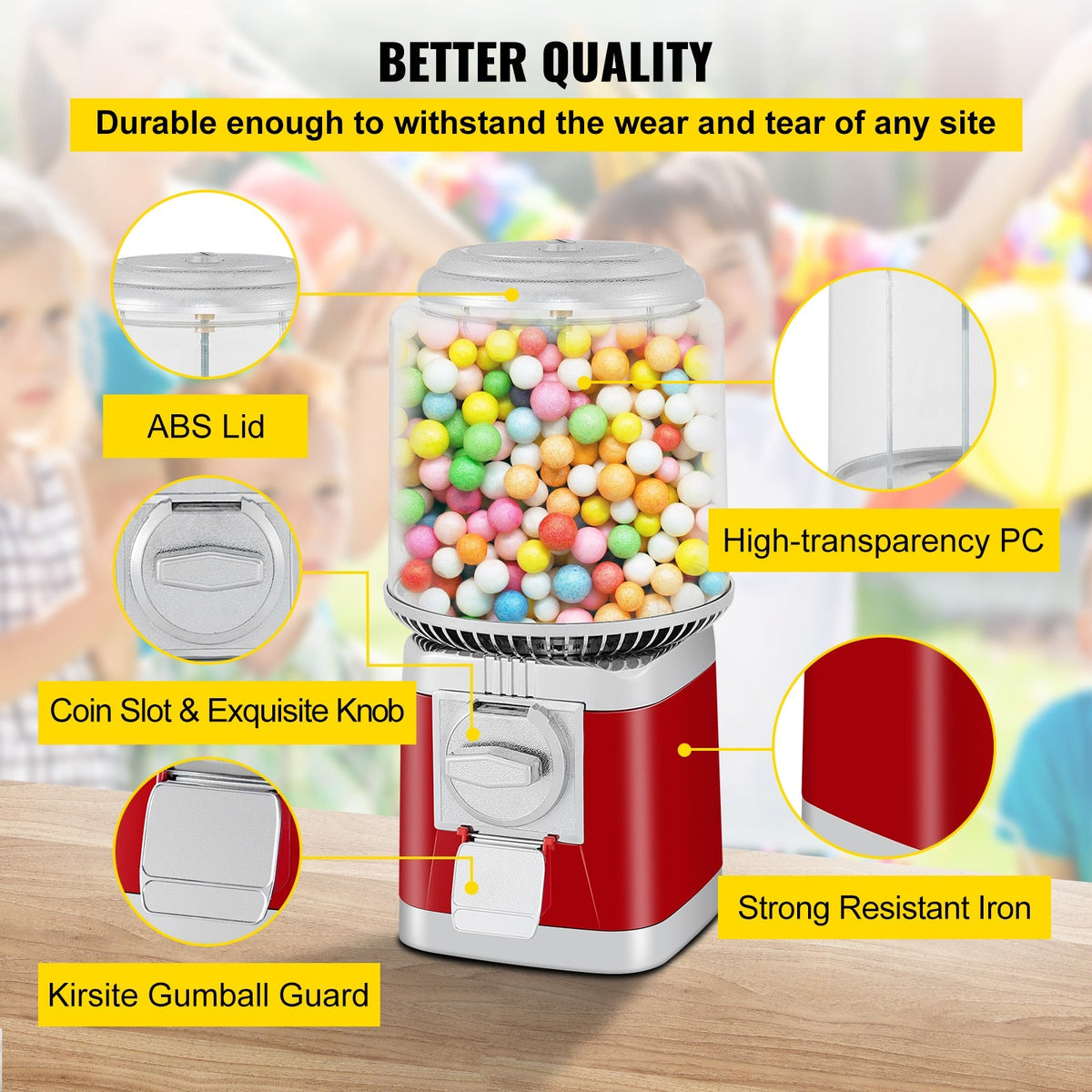 Candy Vending Machine Dispenser With Keys Commercial Candy Machine ...