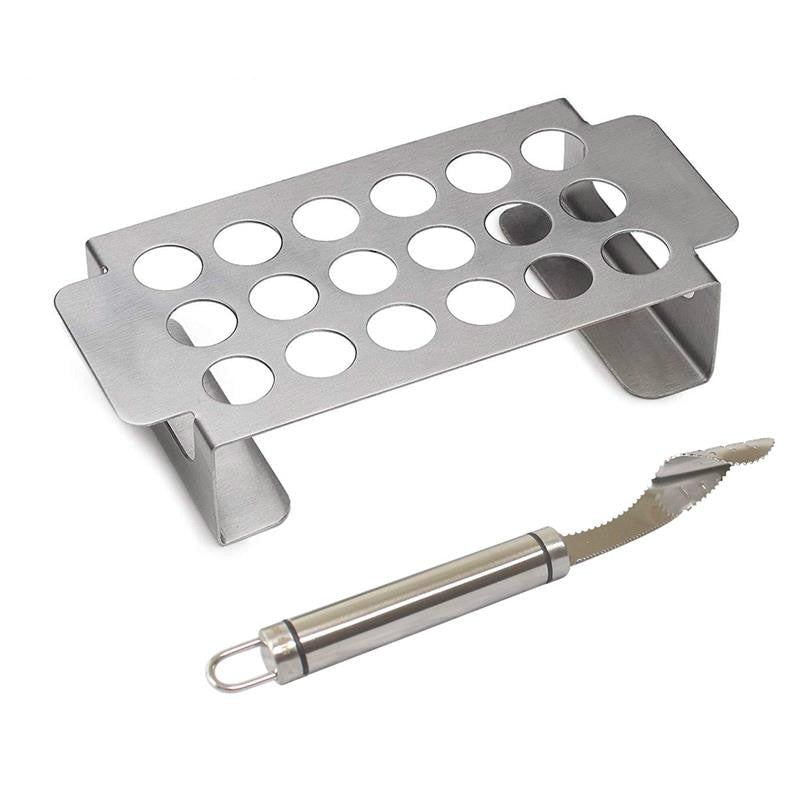 Chili Pepper Roasting Rack Jalapeno Chili Grill Rack and Corer Set ...
