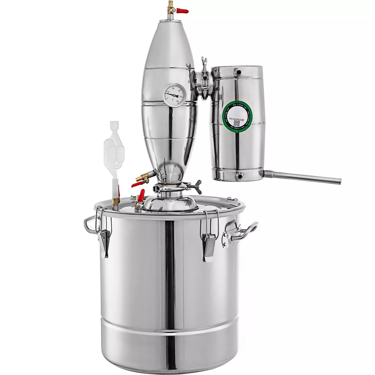 Commercial Stainless Steel Alcohol Distiller Brew Kit Wine Equipment ...