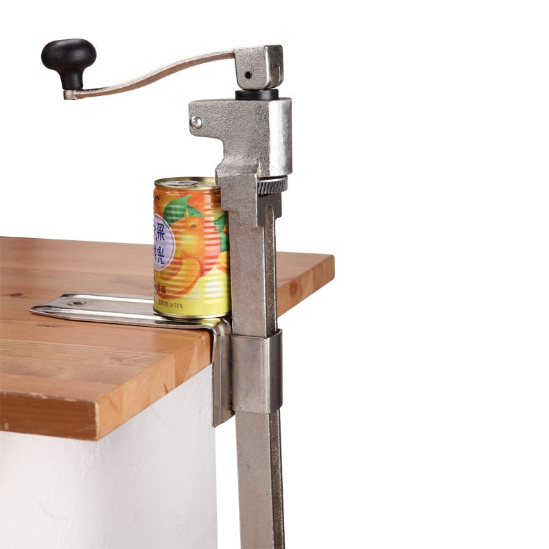 Commercial Tabletop Heavy Duty Table Can Opener With Angled Bar ...