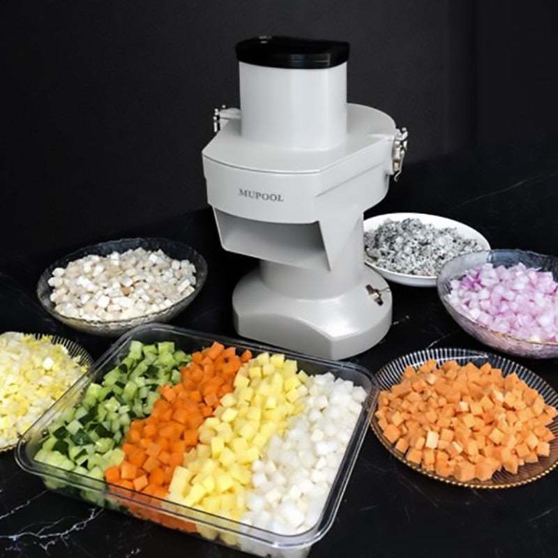 Commercial Vegetable Cutter Slicer Automatic Vegetable Cutting Machine ...