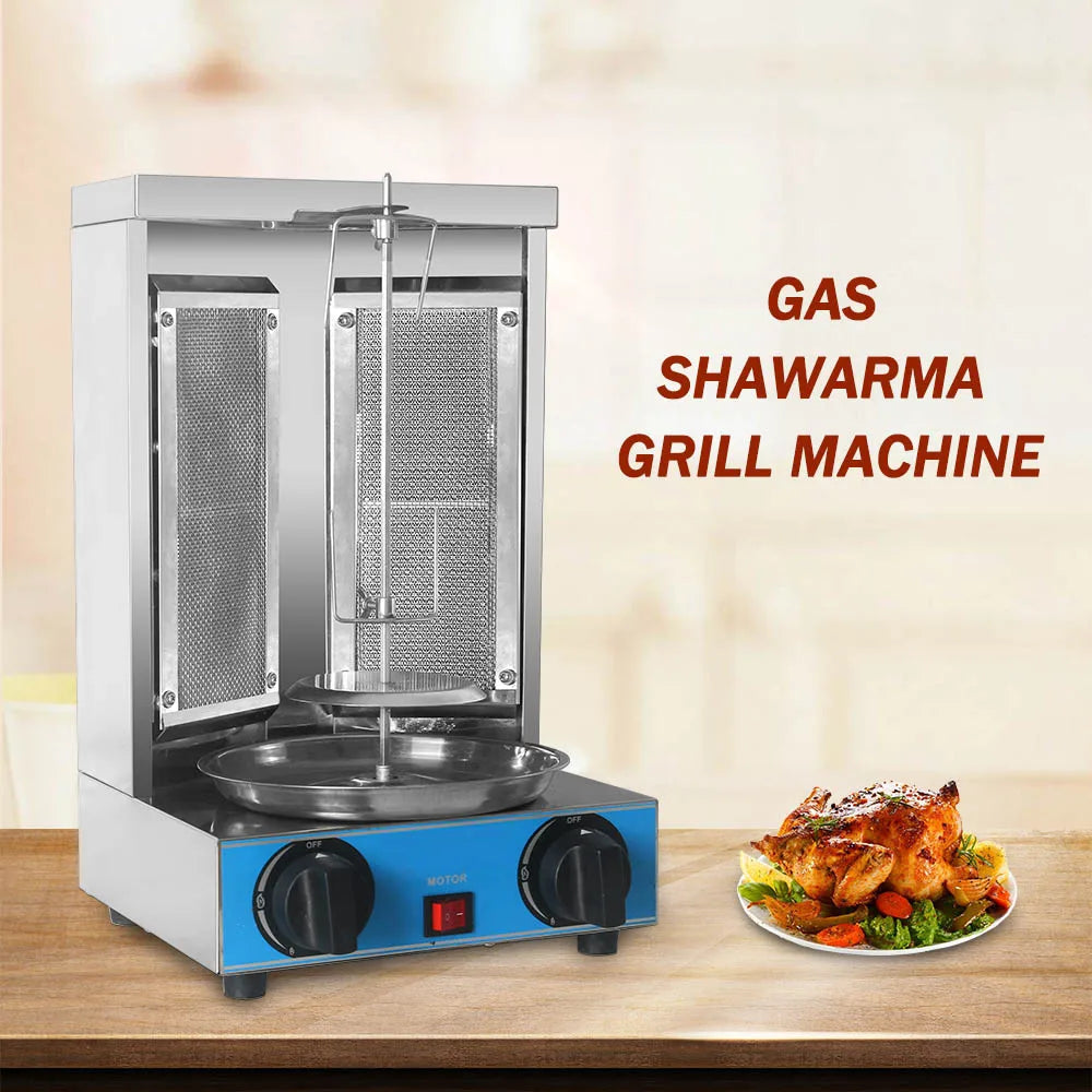 Commercial Vertical Shawarma Kebab Machine Barbecue Rotisserie Grill ...
