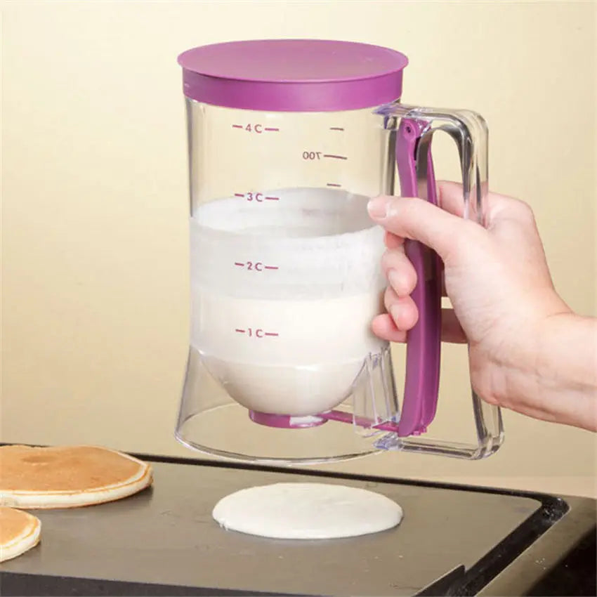 Cupcake Pancake Cookies Cream Dispenser Cake Mix Jug Baking Essentials ...