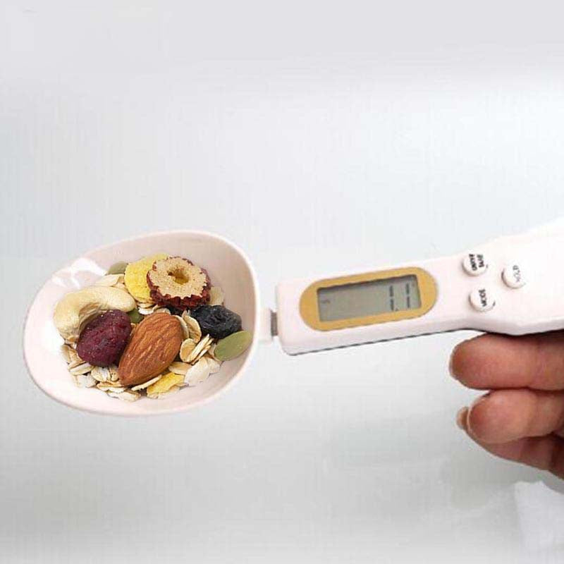 Digital Measuring Spoon LCD Display Electronic Spoon Weighing Scale ...
