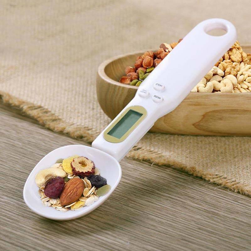 Digital Measuring Spoon LCD Display Electronic Spoon Weighing Scale ...