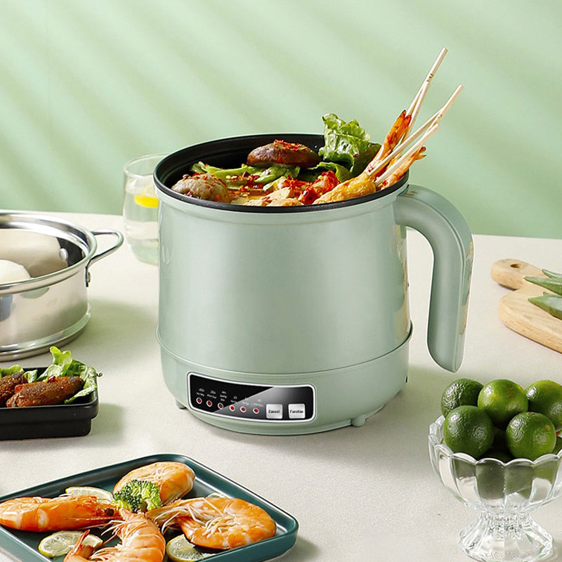 Mini Multifunction Electric Cooking Machine Single Double Layer Cooker ...